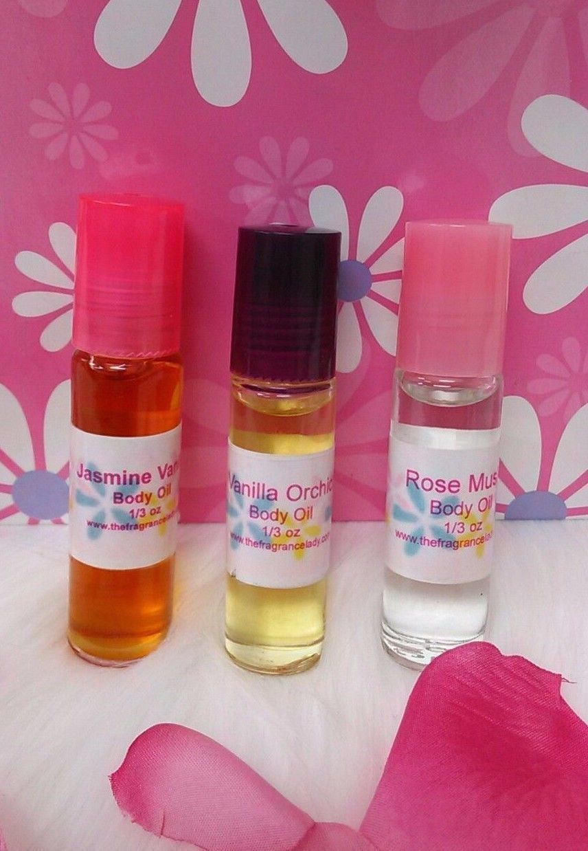 Raspberry Vanilla Perfume Body Oil Fragrance .33 oz Roll On One Bottle ...
