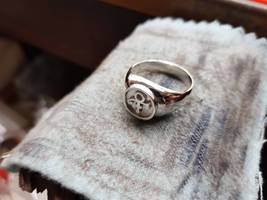 Ring - Chunky - Love Emblem - Remembrance Symbol - Sterling Silver - Rings