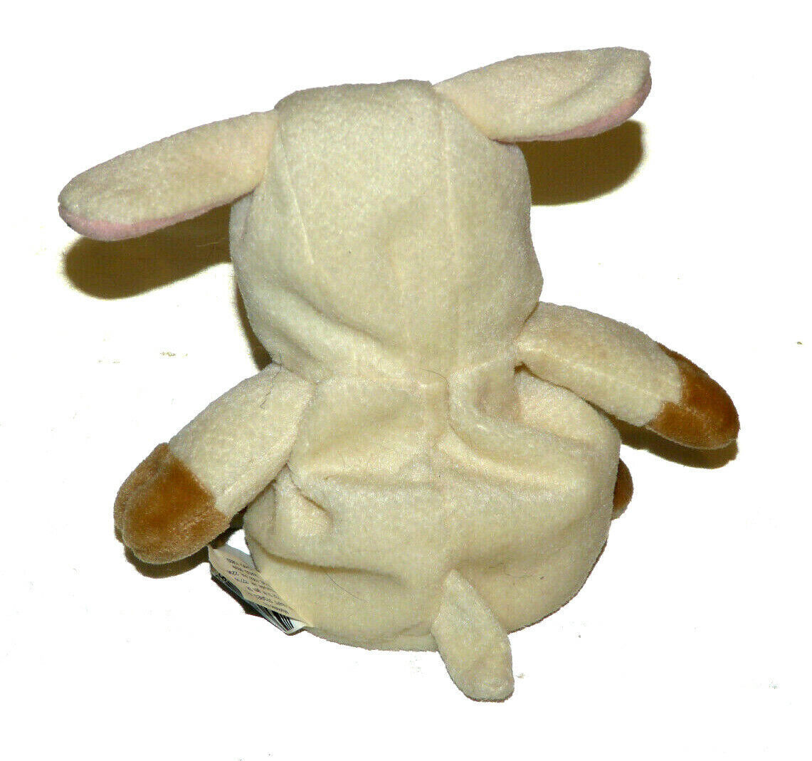 Small Walmart Sheep Beanie Beanbag Plush 7 inch Lovey Stuffed Animal ...