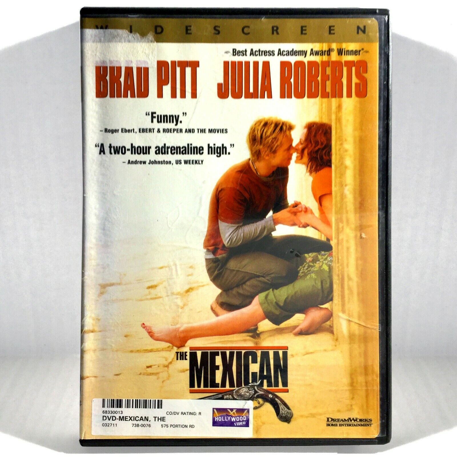 The Mexican (DVD, 2000, Widescreen) Brad Pitt Julia Roberts - DVDs ...