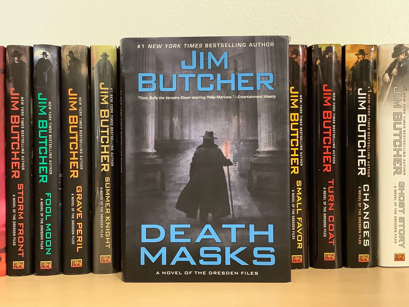 Death Masks by Jim Butcher, 1st / 1st , signed - The Dresden Files Bk 5 ...