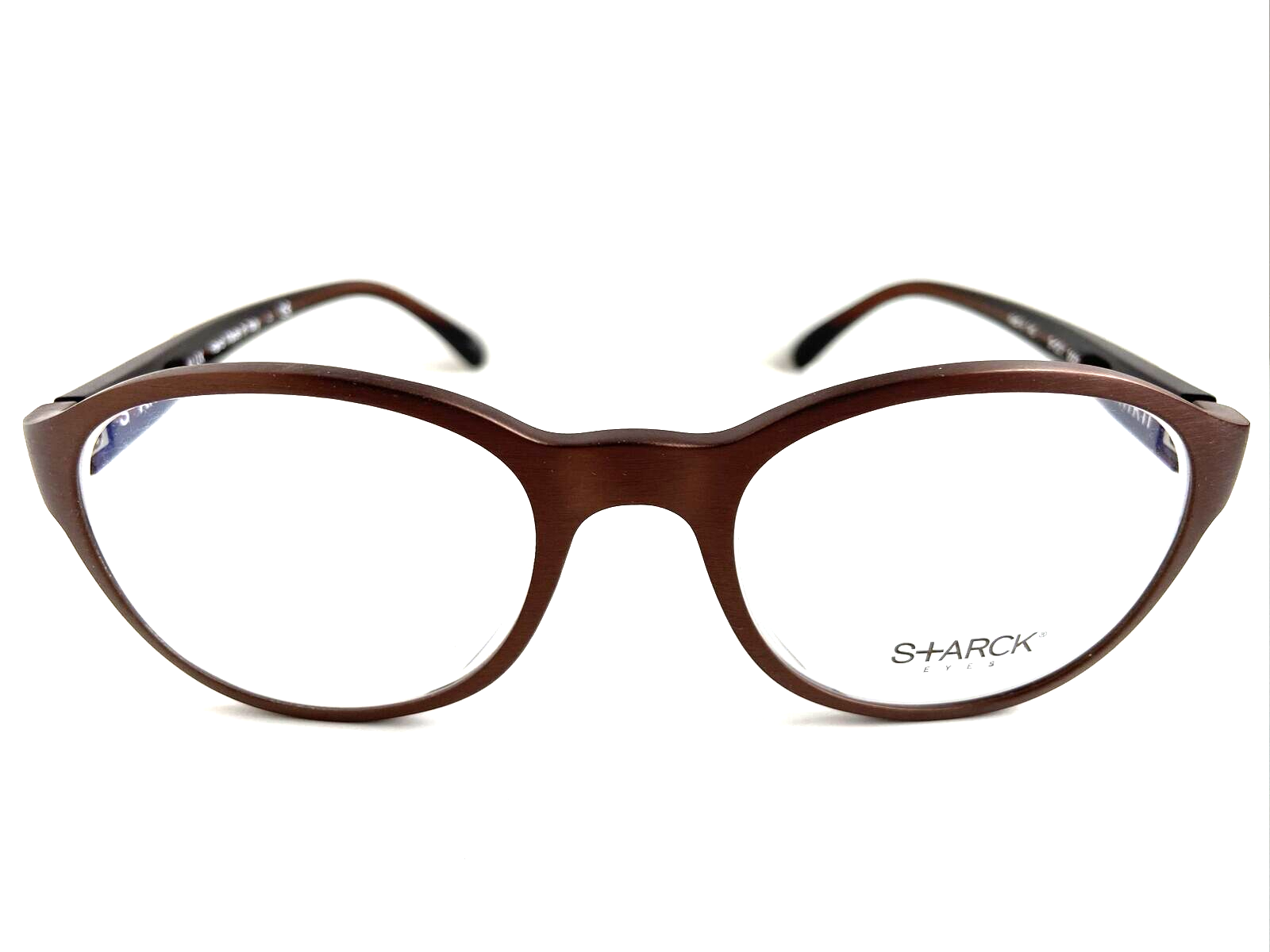 New STARCK Eyes Alain Mikli SH2011 02 49mm Bronze Round Men’s ...