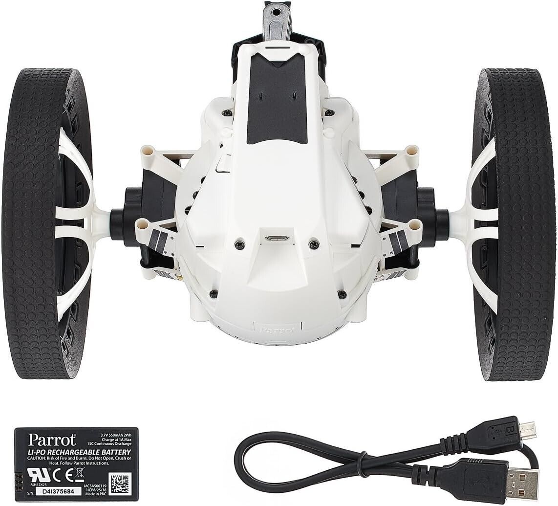 Parrot Jumping Night MiniDrone - Buzz (White) PF724101 - Camera Drones