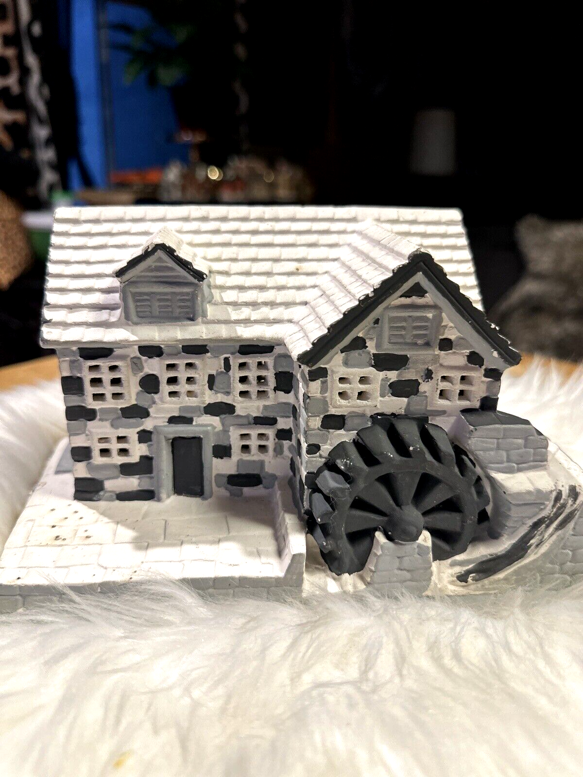 Vintage Gray White Watermill Christmas and 50 similar items