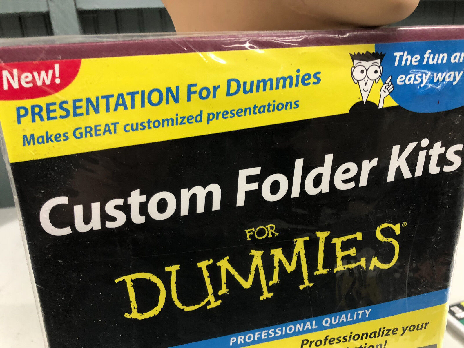 Custom Folder Kits For Dummies Presentation 2-Pack Burgundy Folders ...