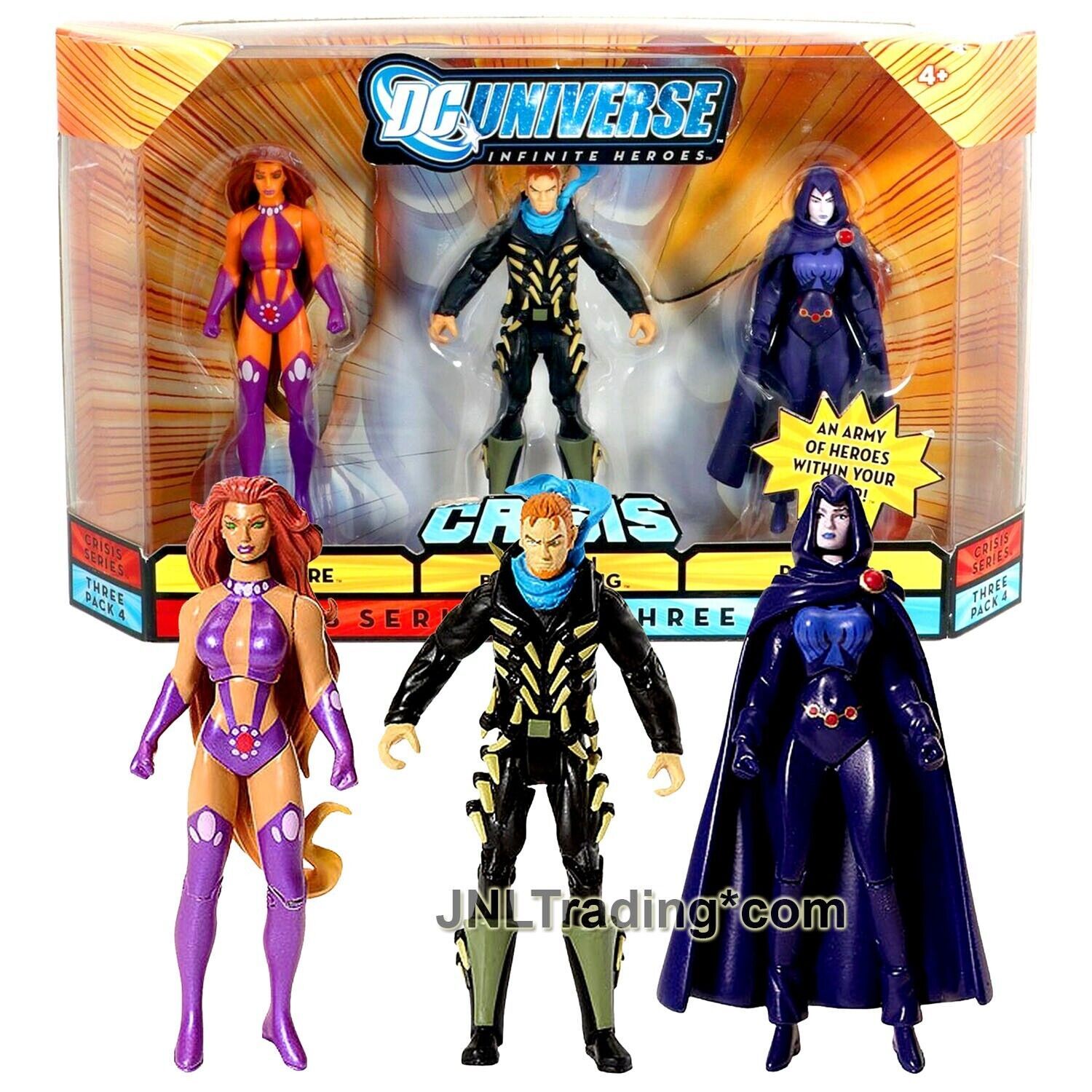 Yr 2008 DC Universe Infinite Heroes Crisis - STARFIRE, CAPTAIN ...
