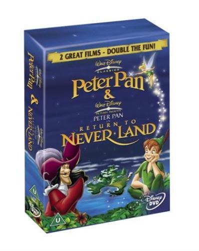 Peter Pan/Peter Pan: Return To Never Land DVD (2002) Hamilton Luske ...
