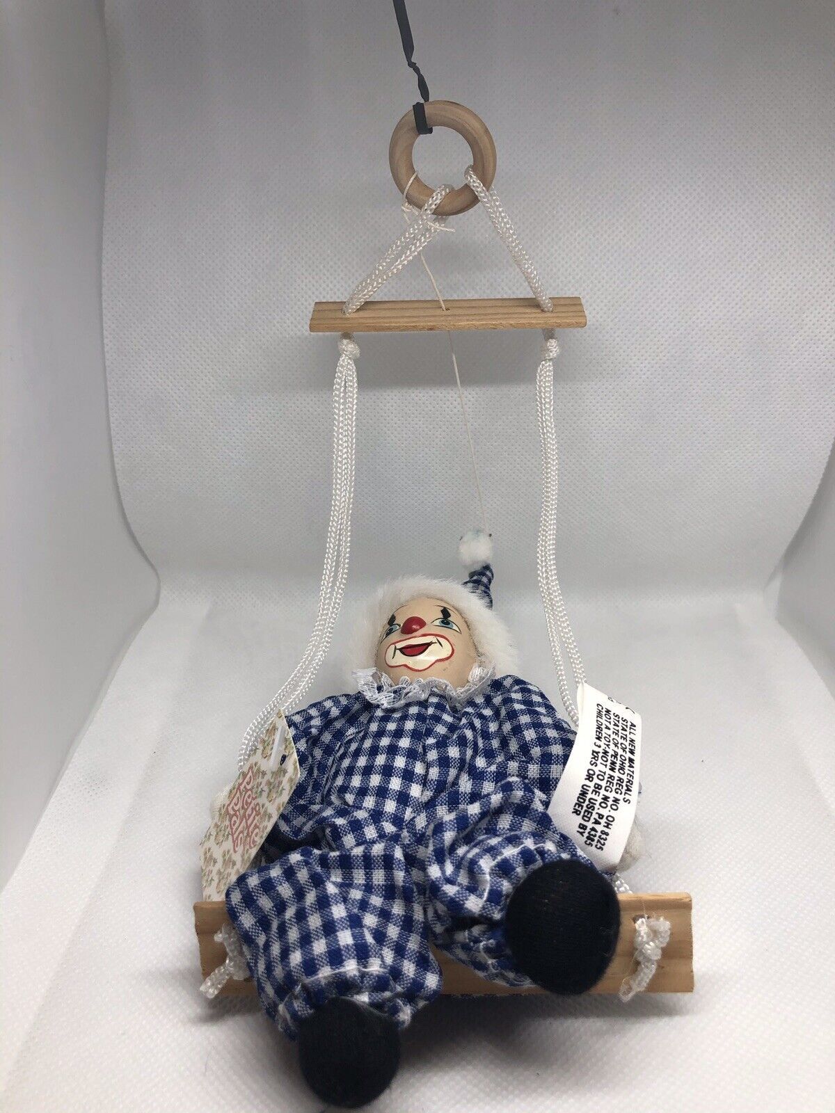 Marionette Clown String Puppet Doll Clown On and 50 similar items