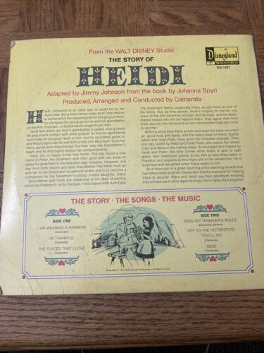 The Story Of Heidi Album - Vinyl Records