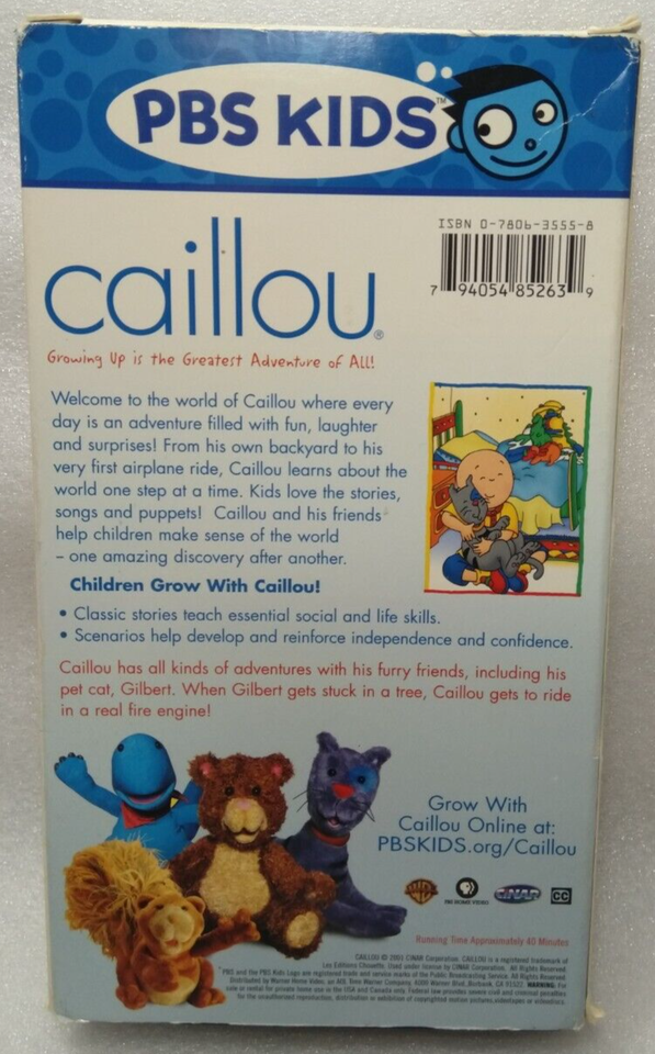 VHS Caillou - Caillous Furry Friends (VHS, and 50 similar items