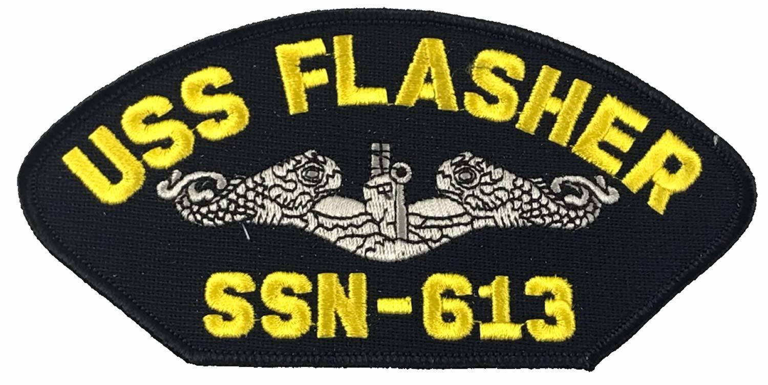 USS Flasher SSN-613 Ship Patch - Great Color and similar items