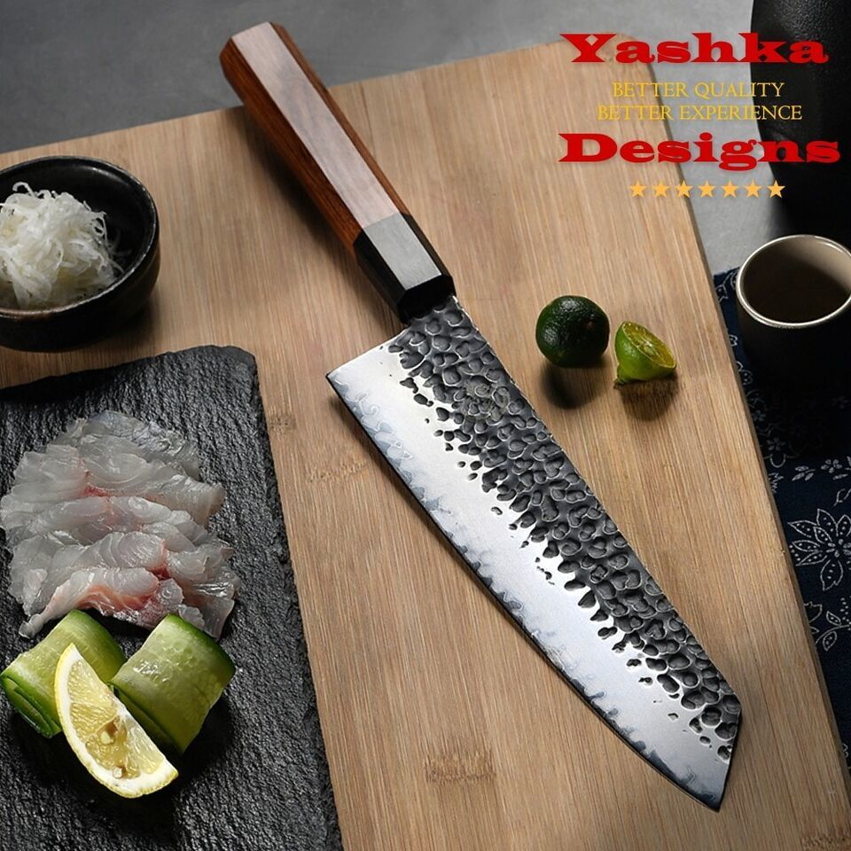 Chef Knife Japanese AUS10 Steel Kiritsuke Blade Sushi Sashimi Slicing ...