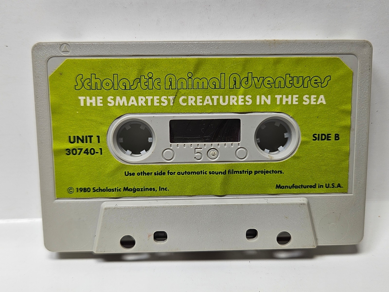 Cassette ONLY Scholastic Animal Adventures Smartest Creatures in the ...