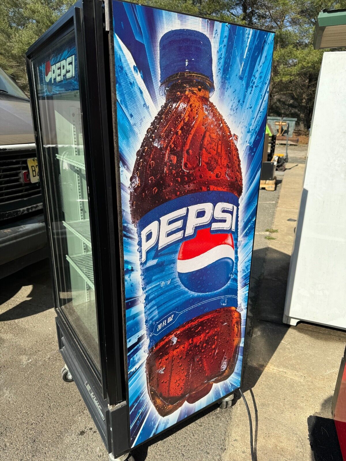 True Refrigeration GDM-10 - Pepsi Decals - Used/Working - Merchandising ...