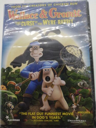 Wallace & Gromit: The Curse of the Were-Rabbit (DVD, 2005)brand new ...