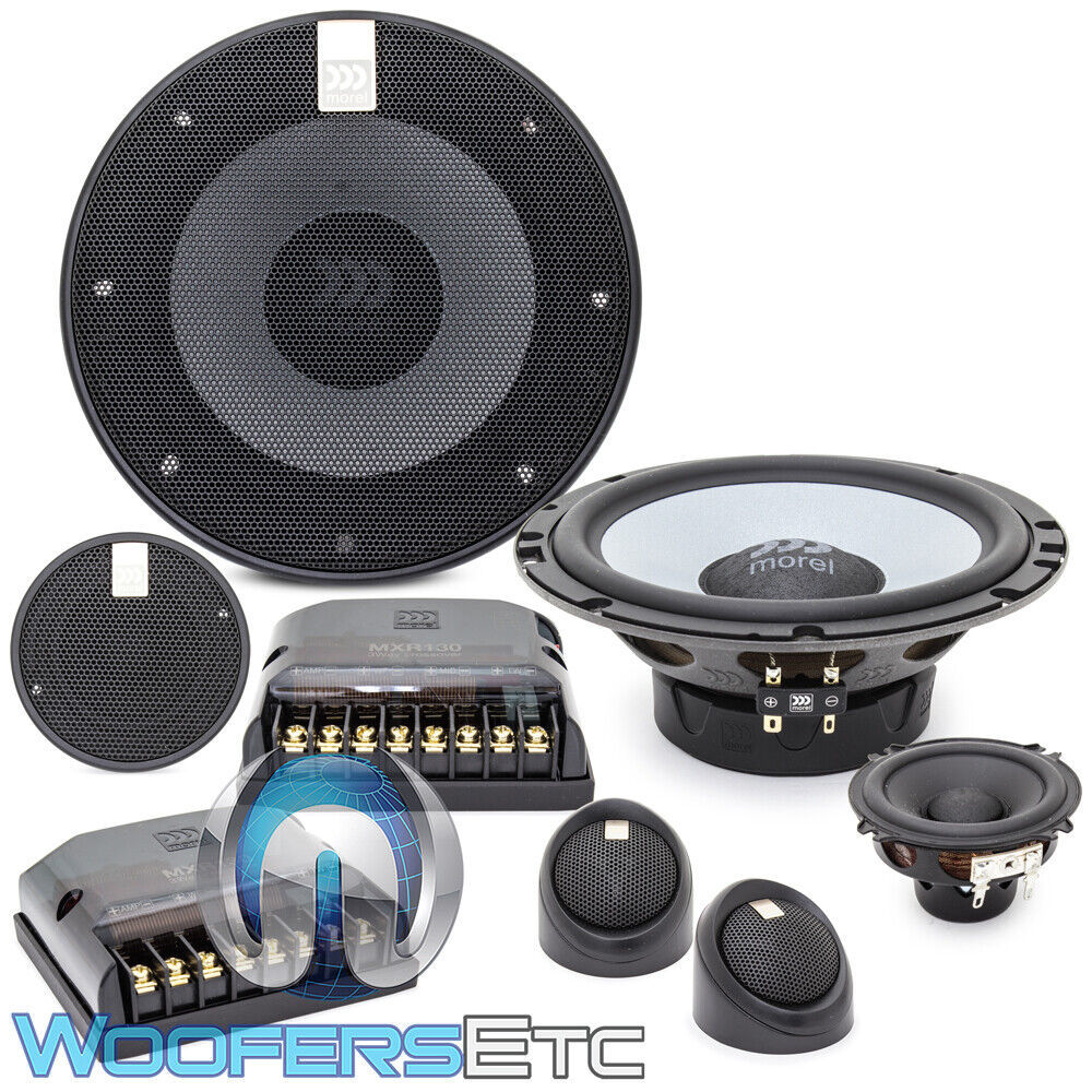 MOREL MAXIMO ULTRA 603 MKII 6.5" 3-WAY COMPONENT SPEAKERS TWEETERS ...