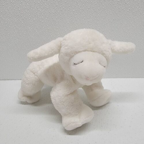 Baby Gund White WINKY the Lamb Sheep 8” Plush Stuffed Toy #5719 - Gund