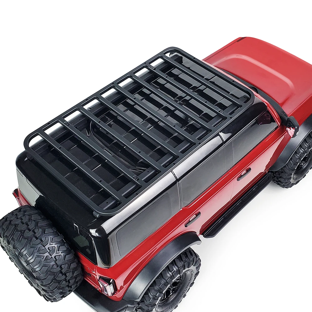 MIBIDAO RC Car Metal Roof Rack Luggage Carrier For 1/10 TRX-4 TRX4 ...