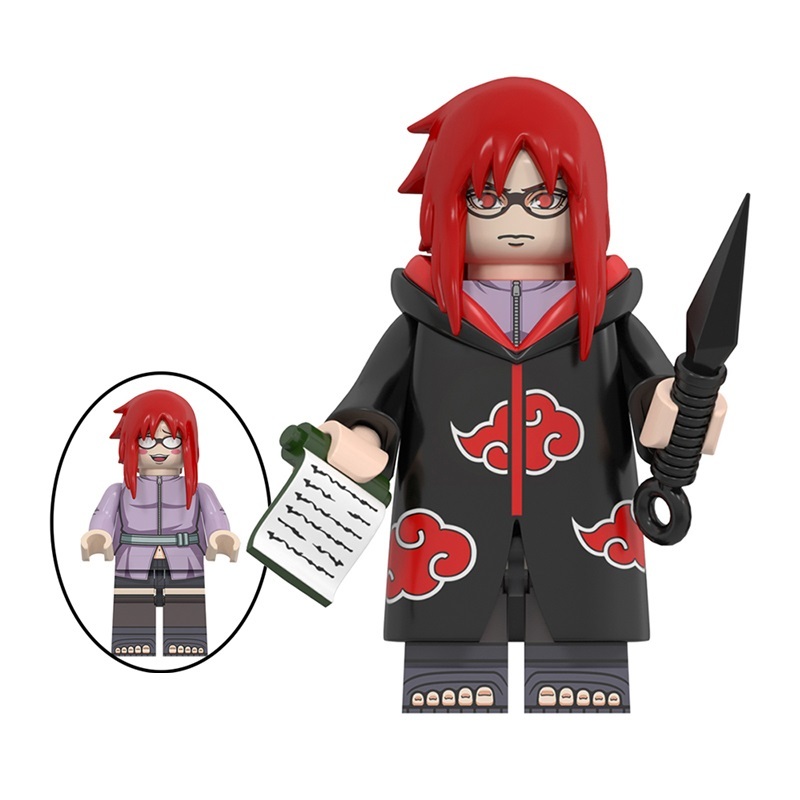 8pcs Naruto Team Taka Sasuke Suigetsu Karin Jugo Kimimaro Itachi ...