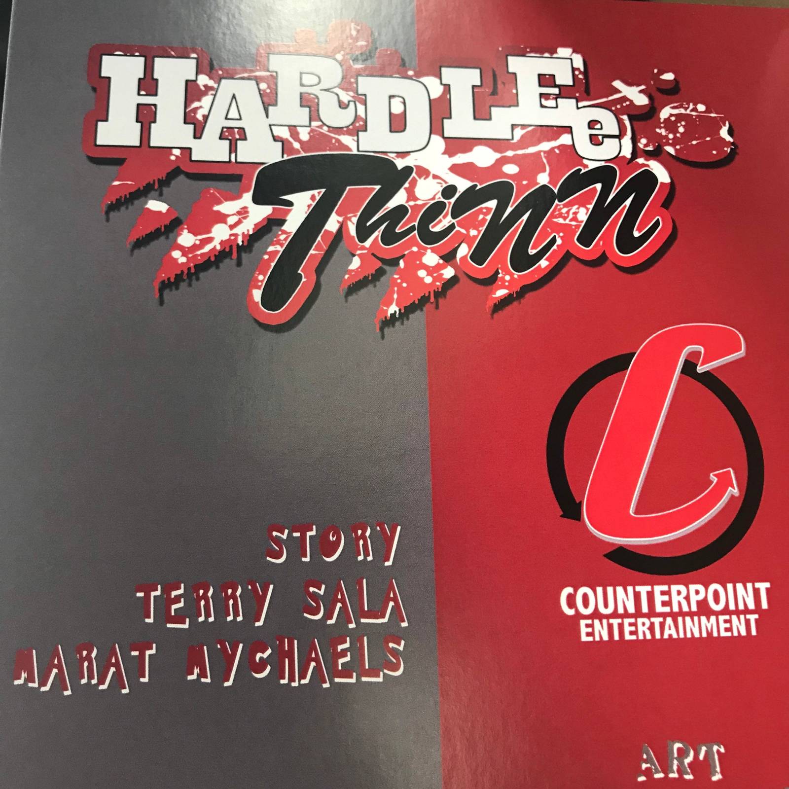 2017 Counterpoint Cool Comics Hardlee Thinn Da Bomb Virgin Variant ...