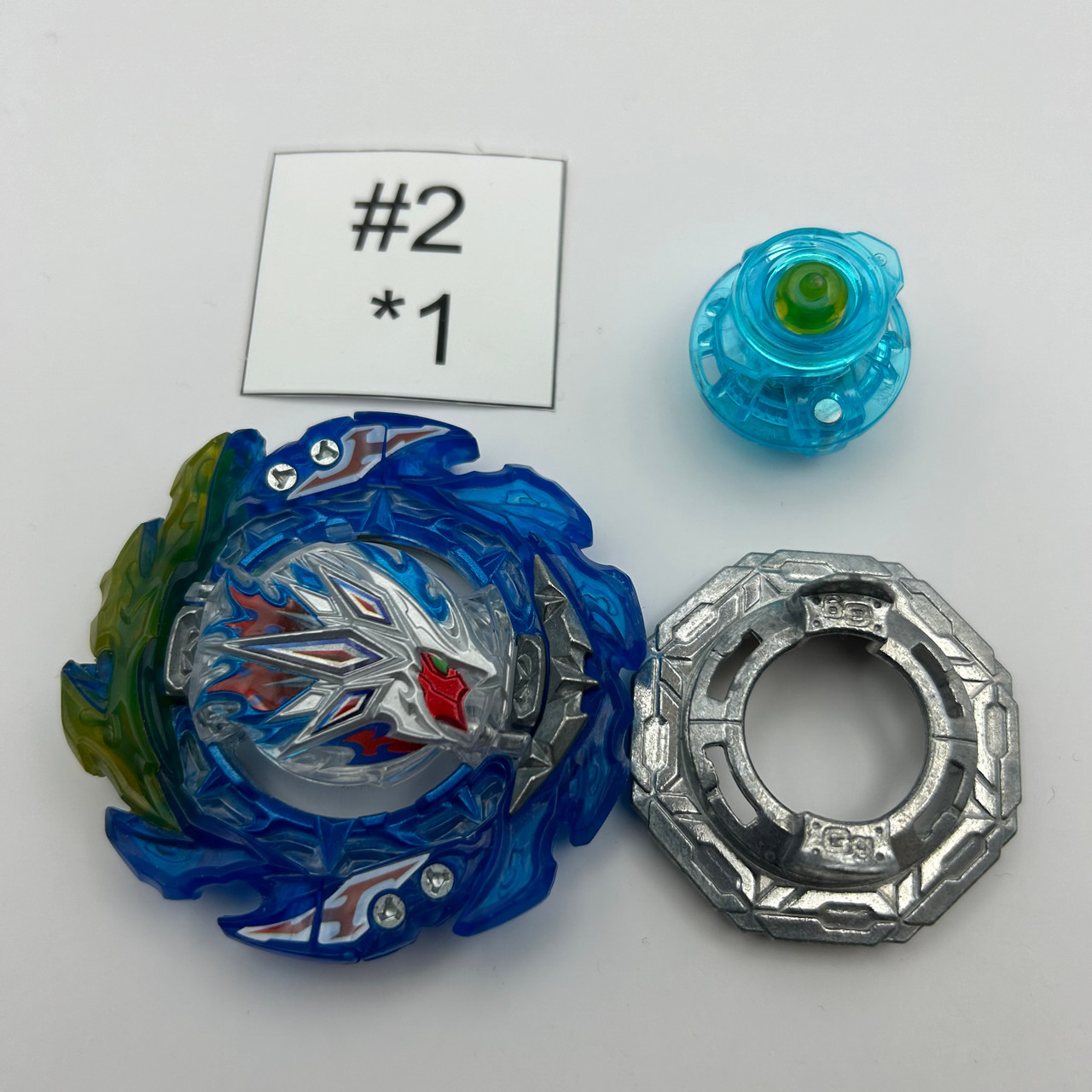 TAKARA TOMY King Helios MR Giga Zeal-10 Burst BU DB Beyblade B-203 #2 ...