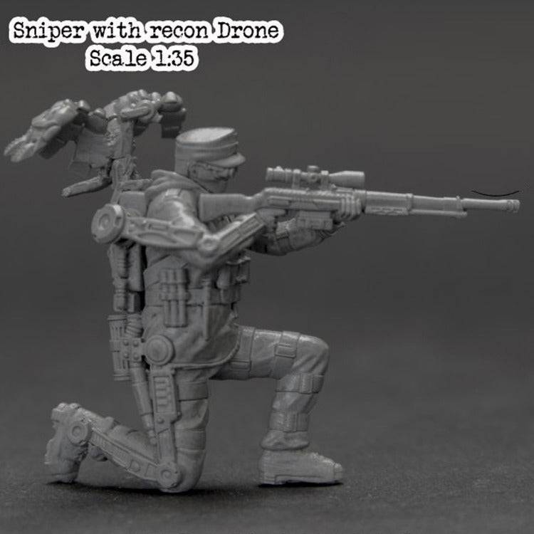 1/35 Resin Steampunk Model Kit German Soldier Exoskeleton Wolfenstein ...