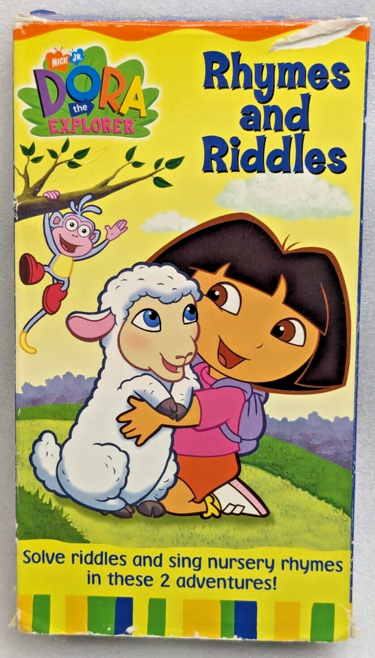 Dora The Explorer Rhymes and Riddles (VHS, 2003, Nick Jr.) - VHS Tapes