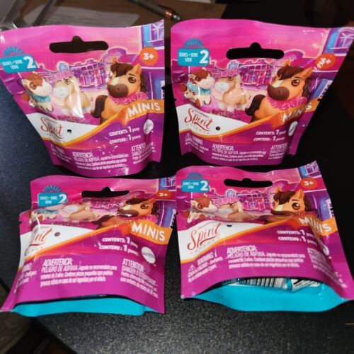 4 ~ Dreamworks SPIRIT Untamed MINIS By Mattel Series 2 blind Bags Mini ...