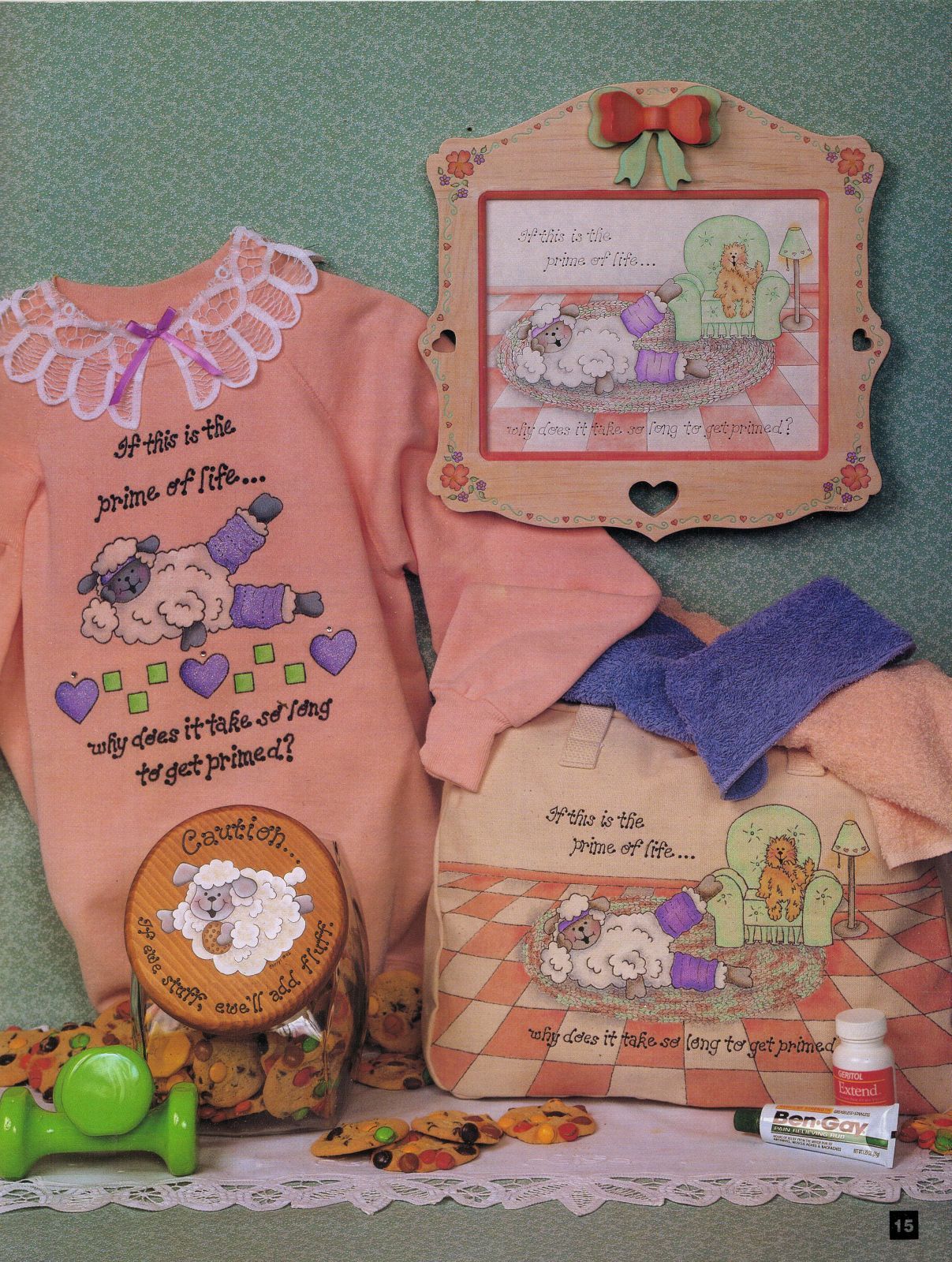 Tole Decorative Painting Nip & Tuk Say It Again Cheryl McCabe Pattern ...