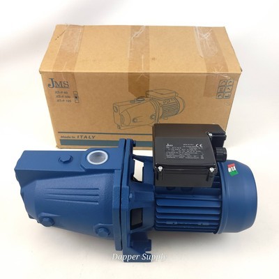 JMS High Pressure Shallow Well Jet Pump JET-P 100M – 948 GPH, 1HP 115 ...