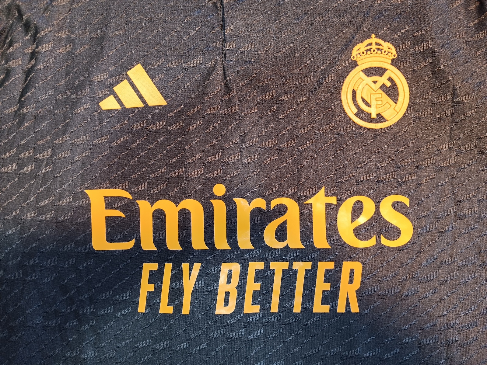 Luka Modric Real Madrid UCL Match Slim Black Third 3rd Soccer Jersey ...