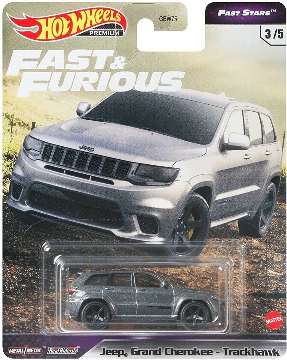 DieCast Hotwheels Grand Cherokee Trackhawk - 2021 Fast & Furious Fast ...