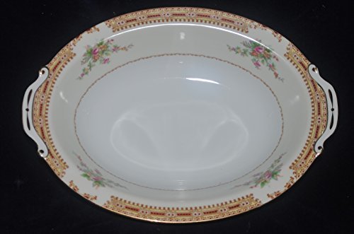 Antique, Occupied Japan, Hira China HIR23 Gold Trimmed, 10" Oval ...