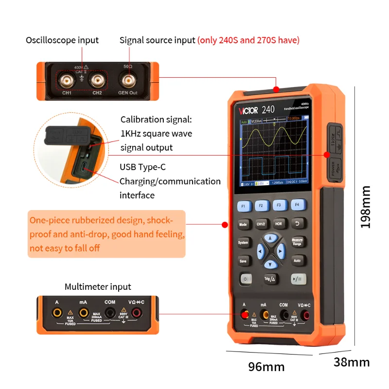 Oscilloscope 3-in-1 Digital Oscilloscope and similar items