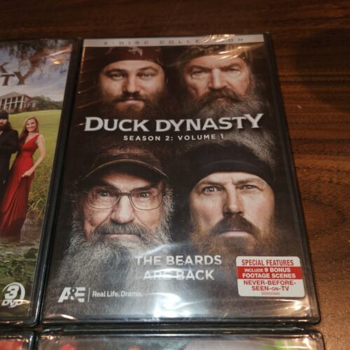 Duck Dynasty Season 1 - 3 plus holiday DVD all BRAND NEW! SEALED! 8 ...