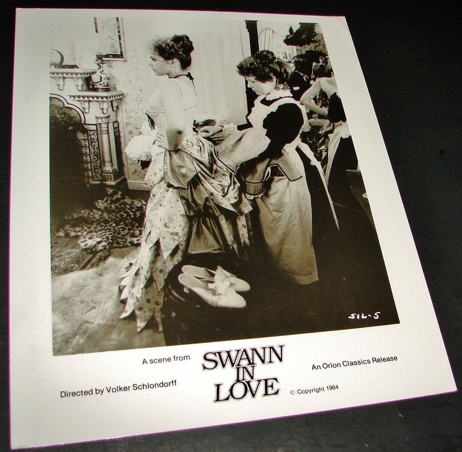 1984 Volker Schlondorff Movie SWANN IN LOVE Press 8x10 Photo Ornella ...