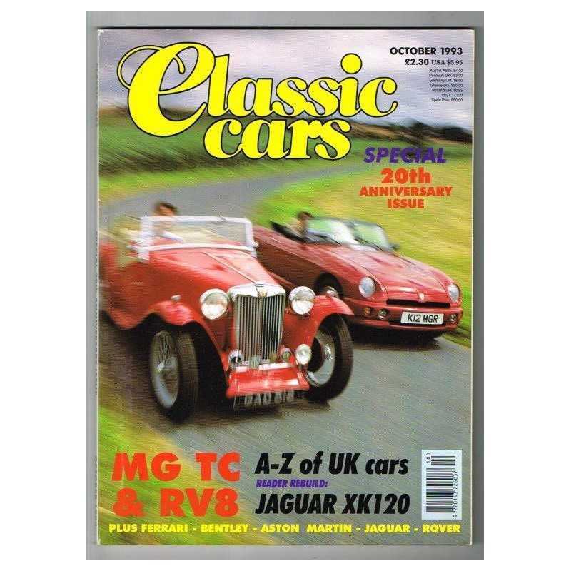 Classic Cars Magazine October 1993 and 50 similar items