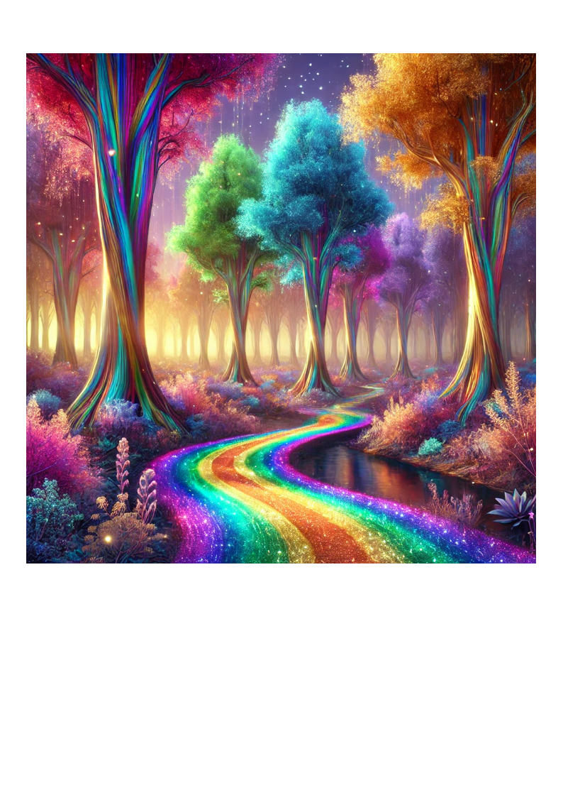 The Rainbow Path Poem by Gemma Nigh – Inspirational Digital Download ...