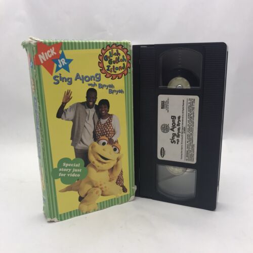Gullah Gullah Island Nick Jr Sing Along With Binyah Binyah Vhs Rare