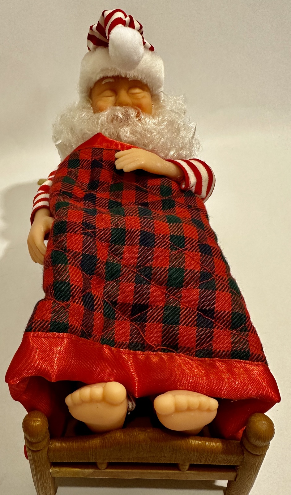 Gemmy North Pole SNORING SANTA Animated Figure ~ Working Condition ...