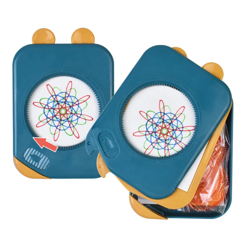 Spirograph Classic Gear Original Deluxe Art Set Children Drawing Toys ...
