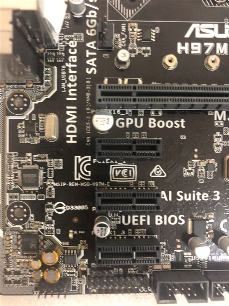 ASUS H97M-E Motherboard Chipset Intel H97 LGA1150 VGA DVI HDMI ...