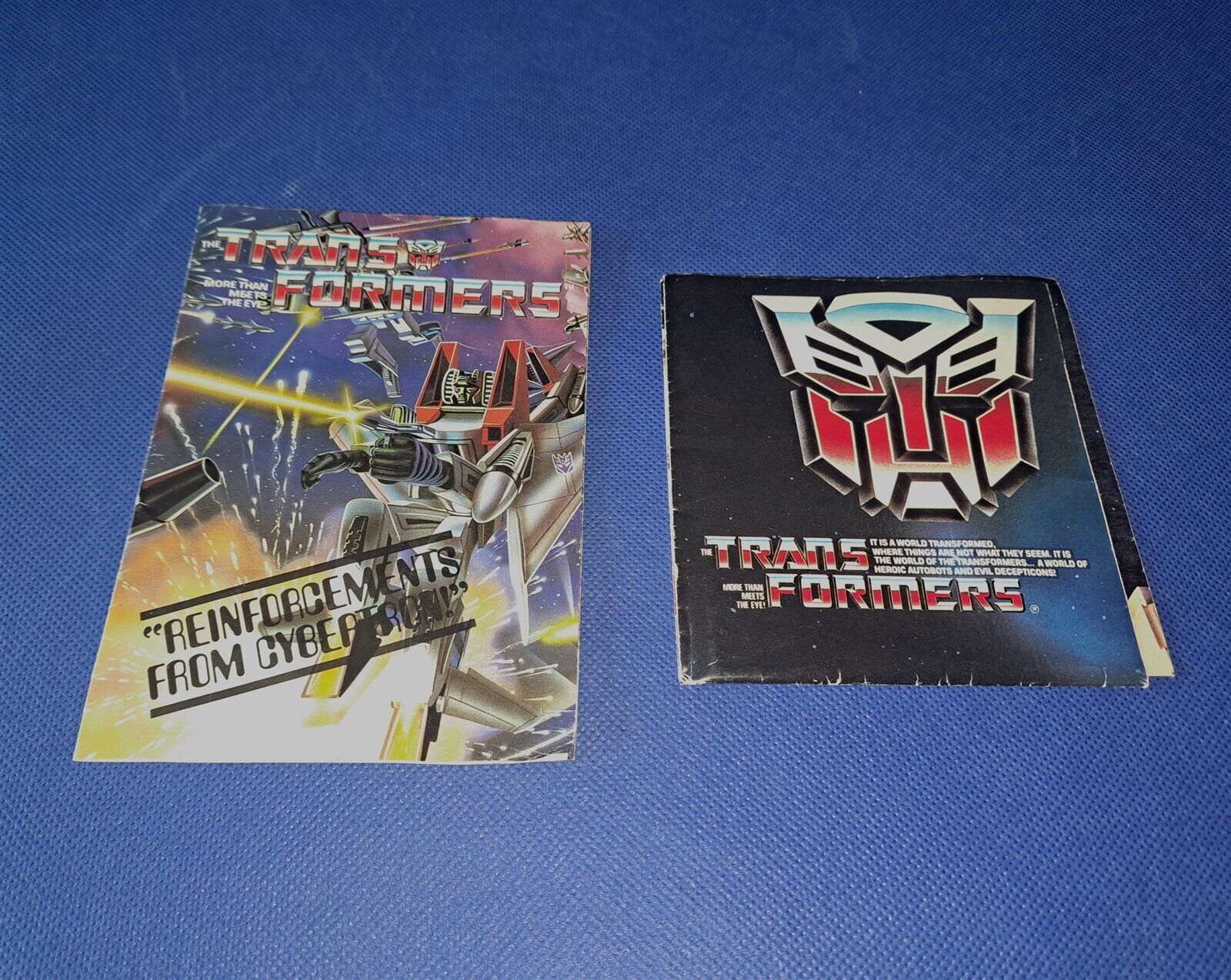 Transformers G1 1985 Catalog Checklist + 1984 Reinforcement from ...