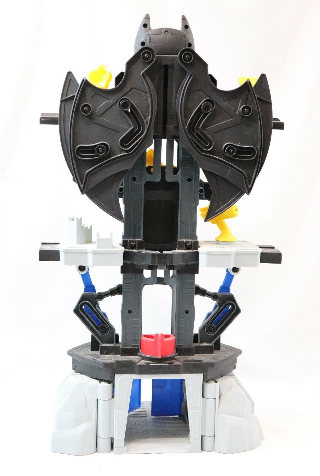 VINTAGE HUGE 2014 Imaginext DC Batman Batcave Light Up 27" Playset ...