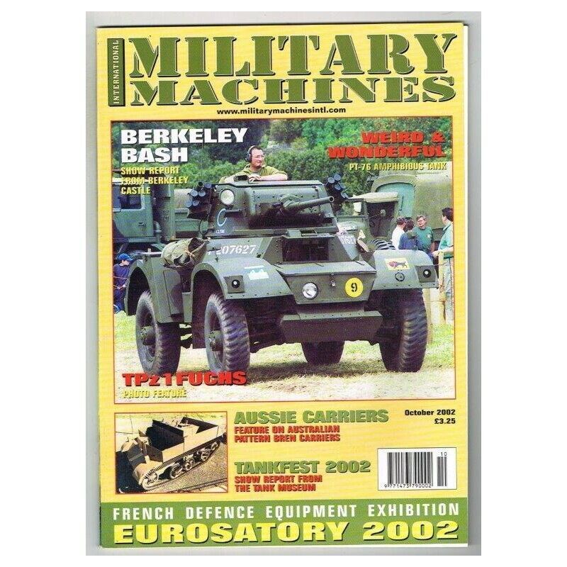 Military Machines International Magazine October 2002 mbox174 Berkeley Bash - Magazines