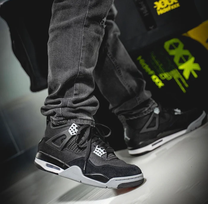 Nike Air Jordan 4 Retro SE 'Black Canvas' DH7138-006 Men's Shoes ...