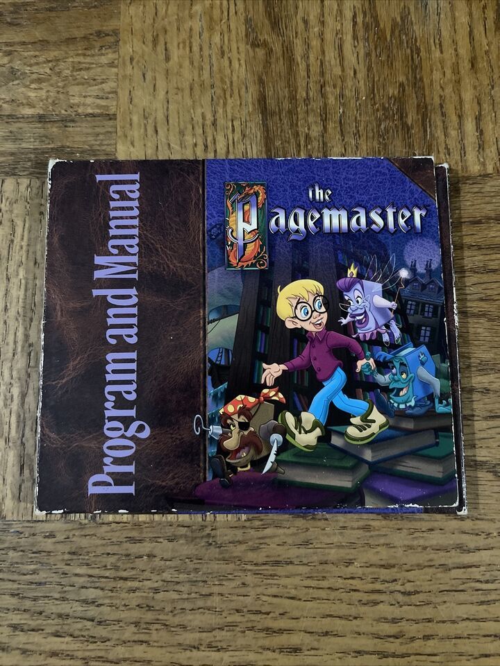 The Pagemaster PC Cd Rom - Video Games