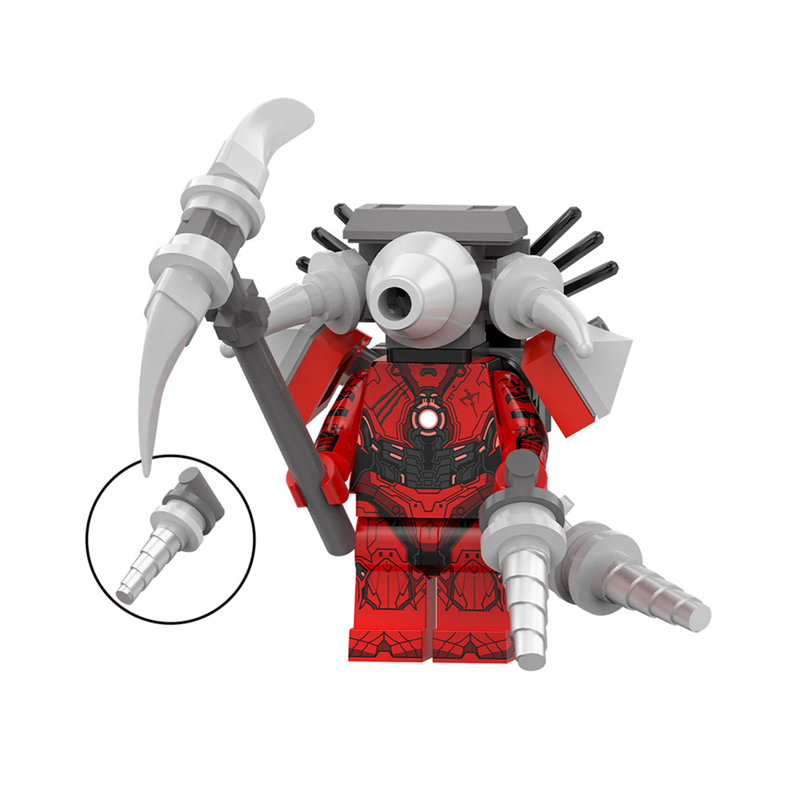 Skibidi Toilet Upgraded Titan Drillman Titan Computer Man 6pcs ...