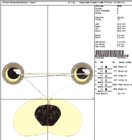 Teddy bear muzzle bear toys face Machine Embroidery Designs, instantly ...