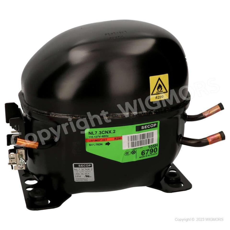115V 60Hz compressor Secop NL7.3CNX.2 105H6790 refrigeration R290 ...